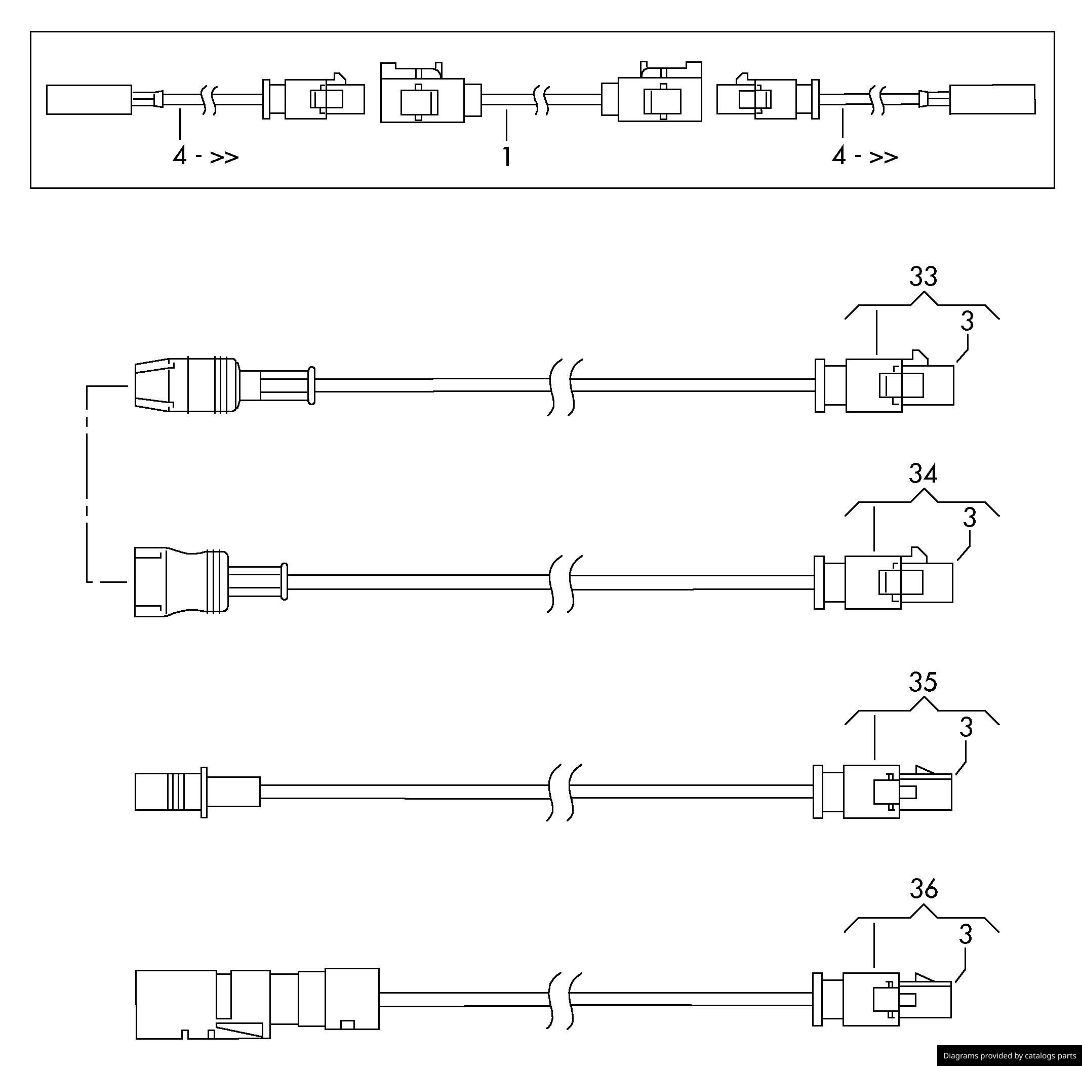 Volkswagen / Audi Adapter Aerial Wire 000098711 - LLLParts