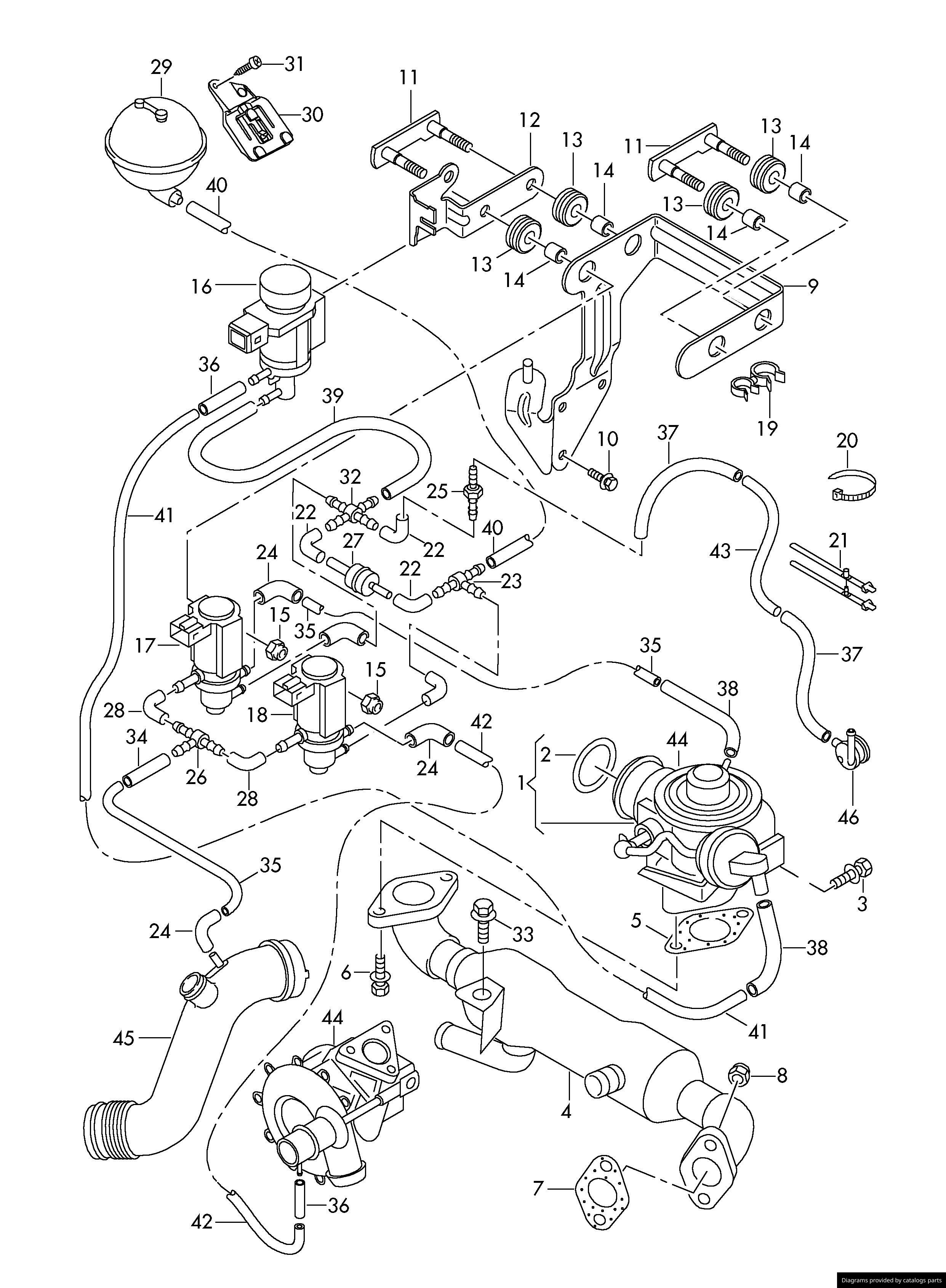 Audi Retainer For Damper 8Z0129814B - LLLParts