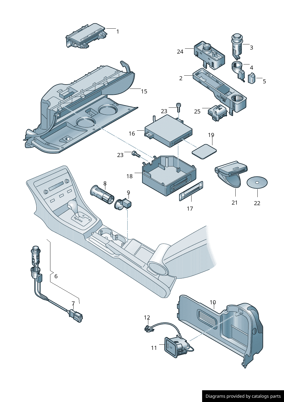 Audi Spring Pin 8H0919343 - LLLParts