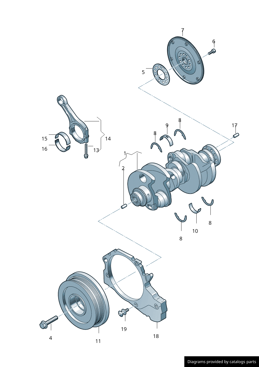 Volkswagen / Audi Socket Head Bolt With InnerMultipoint Head WHT007991 ...