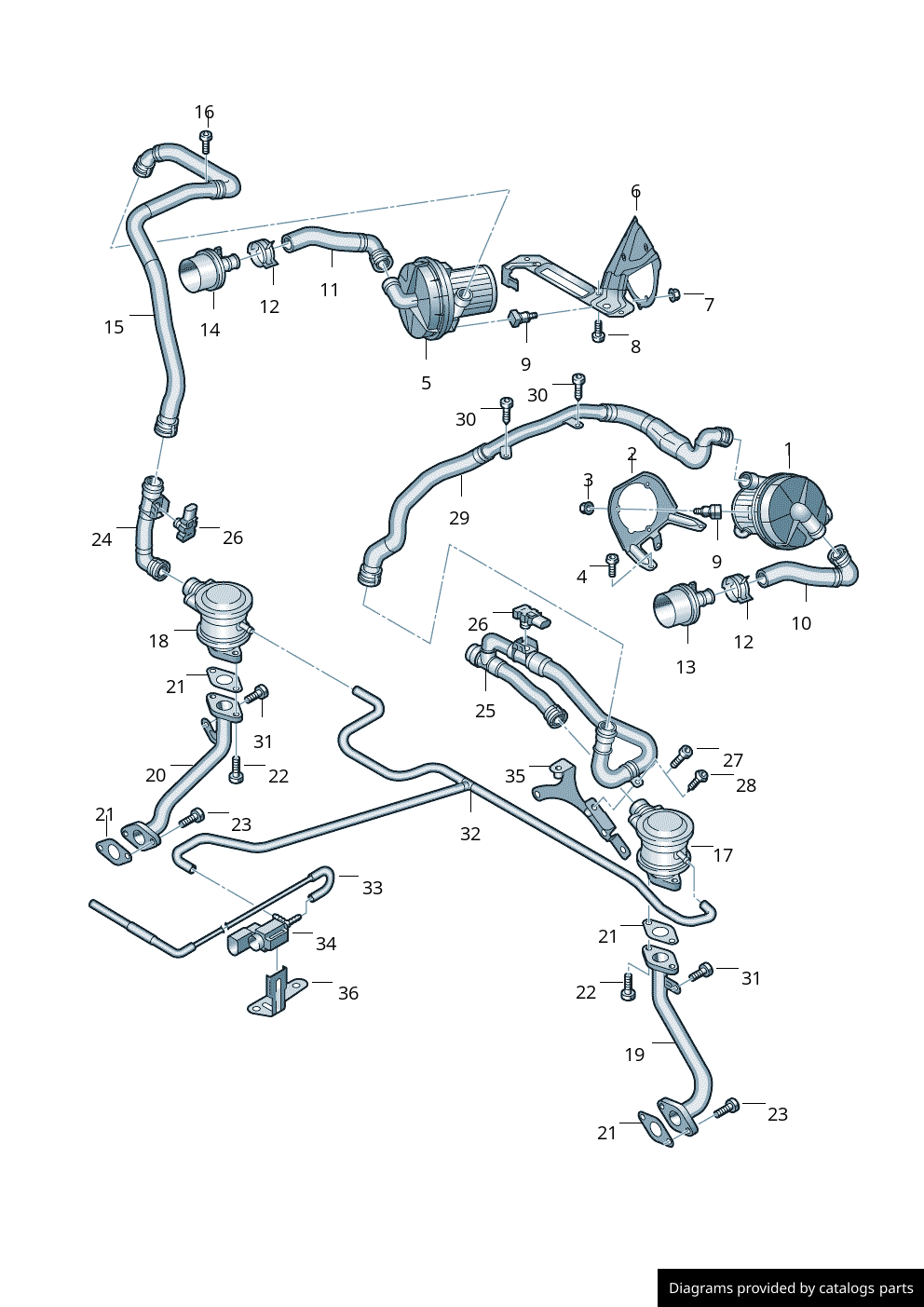 Volkswagen / Audi Pressure Sensor 06E906052 - LLLParts