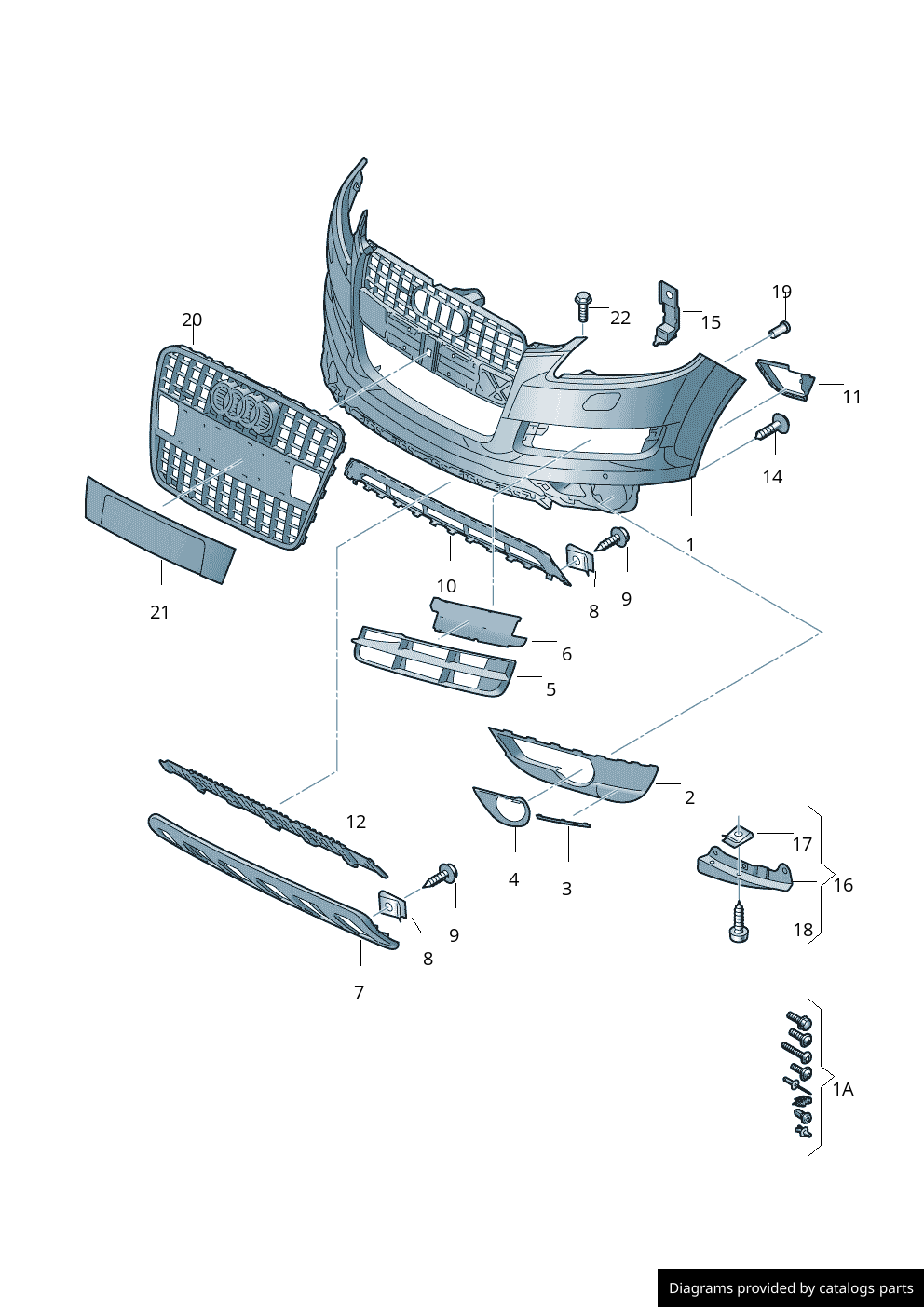 Audi Noise Insulation 4L0825469 - LLLParts