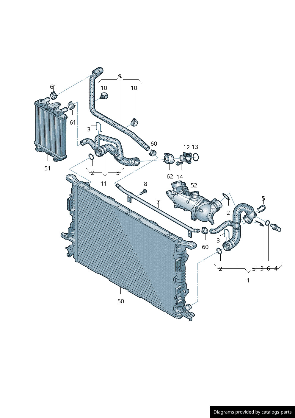 Audi Coolant Pipe 4H0121481S - LLLParts