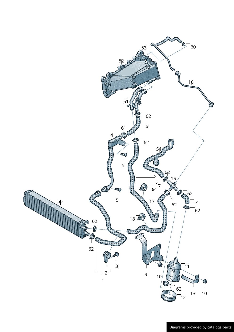 Audi Breather Line 8W0121081AK - LLLParts