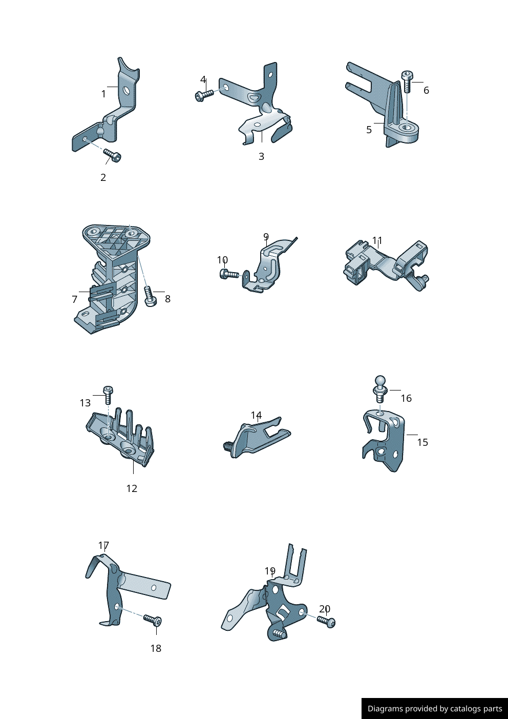 Volkswagen / Audi Hexagon Socket Head Bolt N10592801 - LLLParts