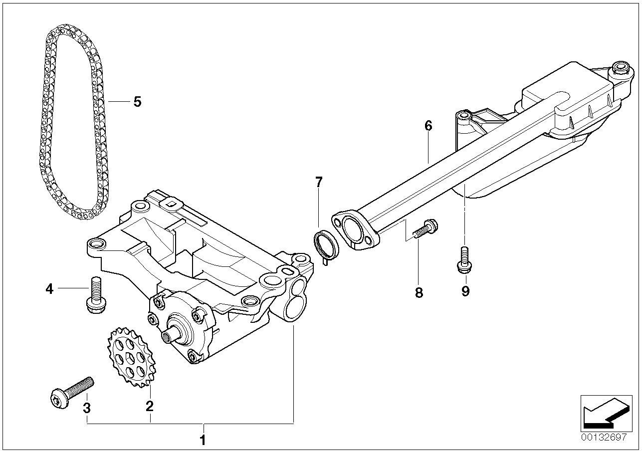 BMW Oil Pump 11417789838 - LLLParts