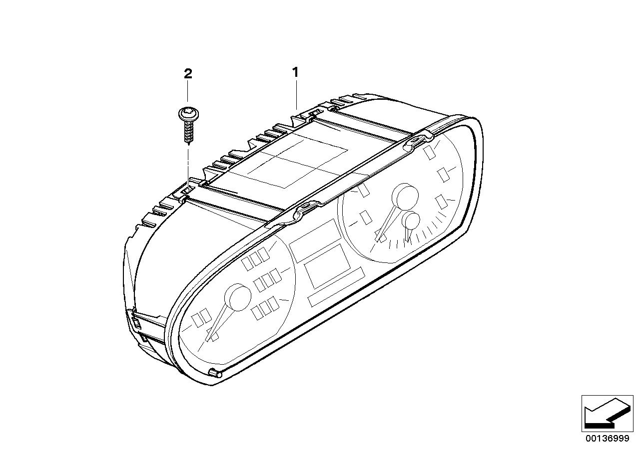 BMW Instruments Combination Uncoded 62109283799 - LLLParts