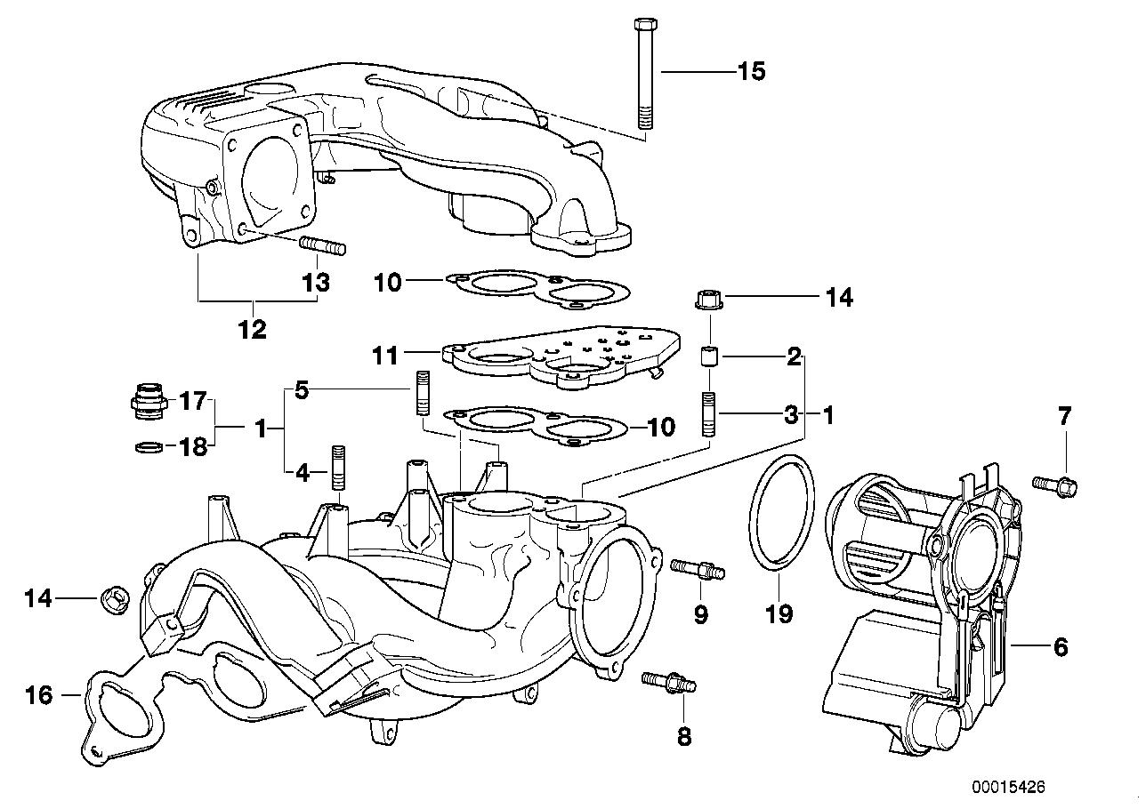 BMW Intake Manifold Upper Part 11611432167 - LLLParts