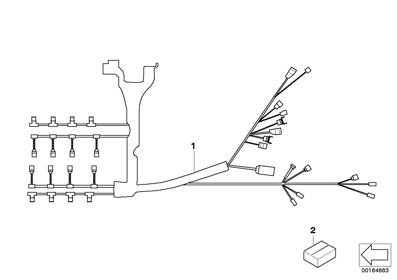 BMW Engine Wiring Harness 12517839272 - LLLParts