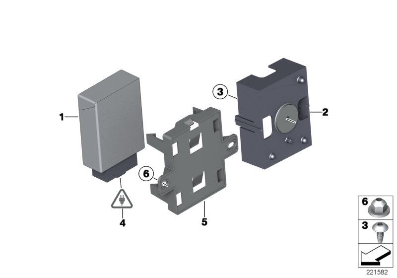 BMW/Mini Trailer Towing Module - Genuine BMW/Mini 71606850497 - LLLParts