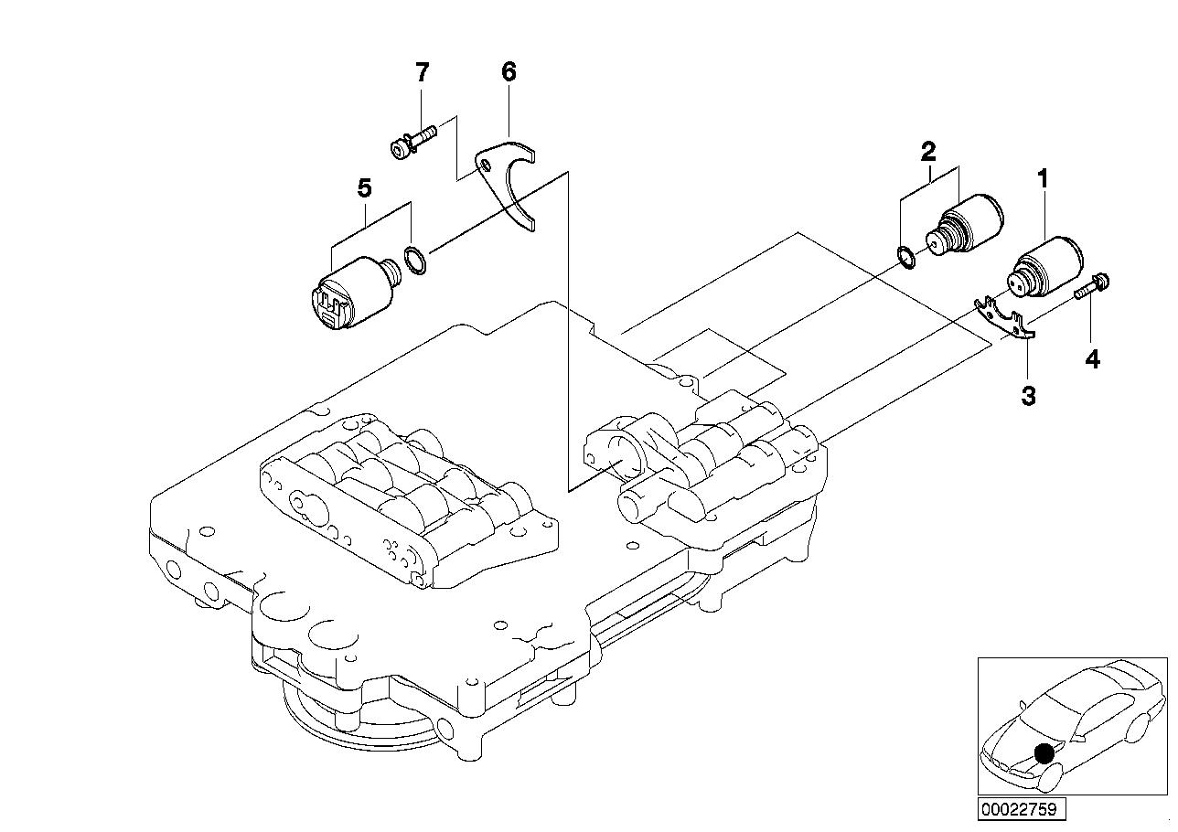BMW Solenoid Valve (Solv) 24341423368 - LLLParts