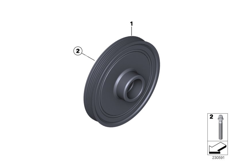 Mini Vibration Damper 11238477129 - LLLParts