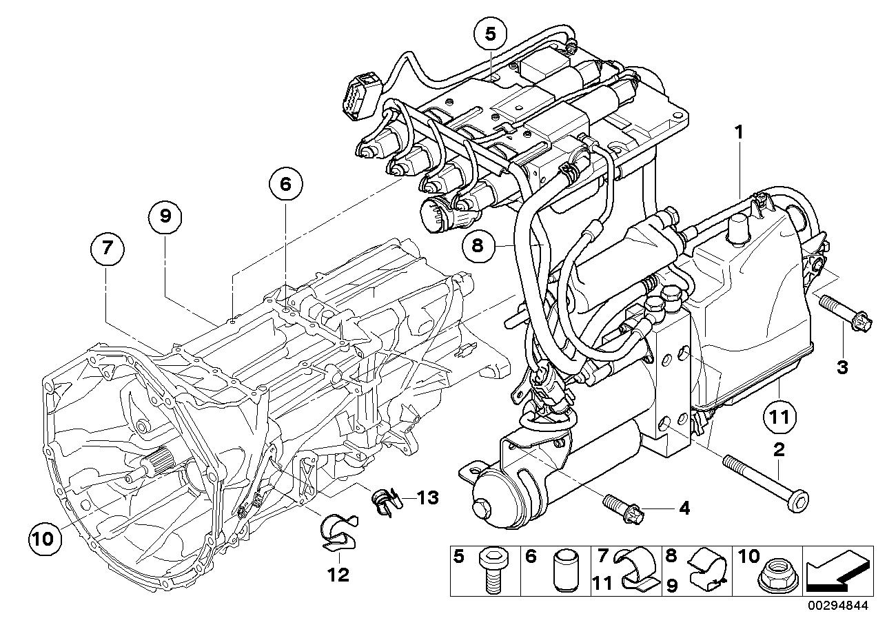 BMW Hydraulic Unit - Genuine BMW 21542282998 - LLLParts