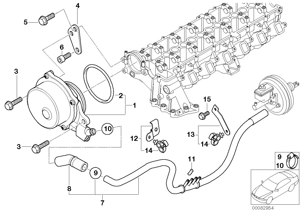 BMW Vacuum Hose 11667787080 - LLLParts