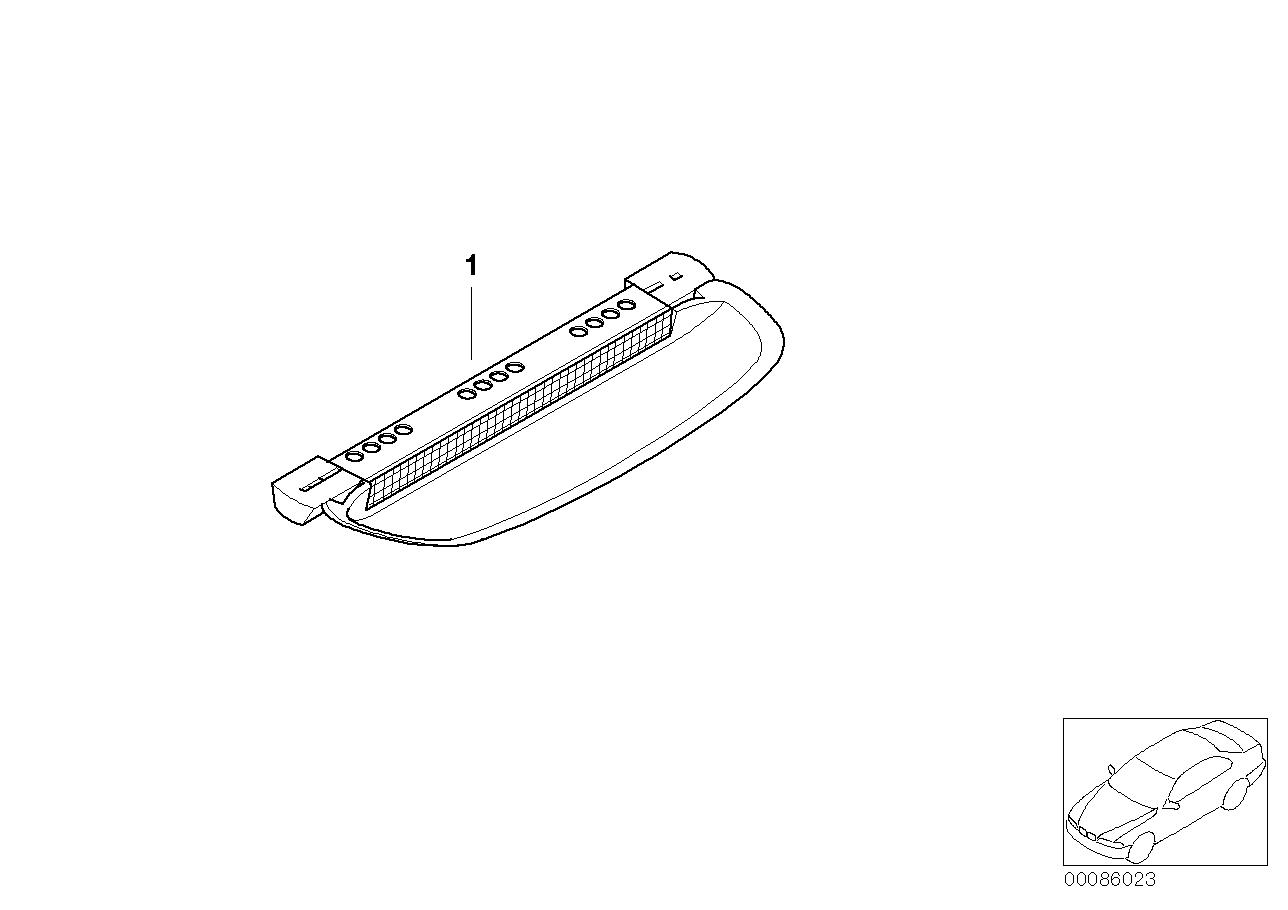 BMW Third Stoplamp 63256905492 - LLLParts