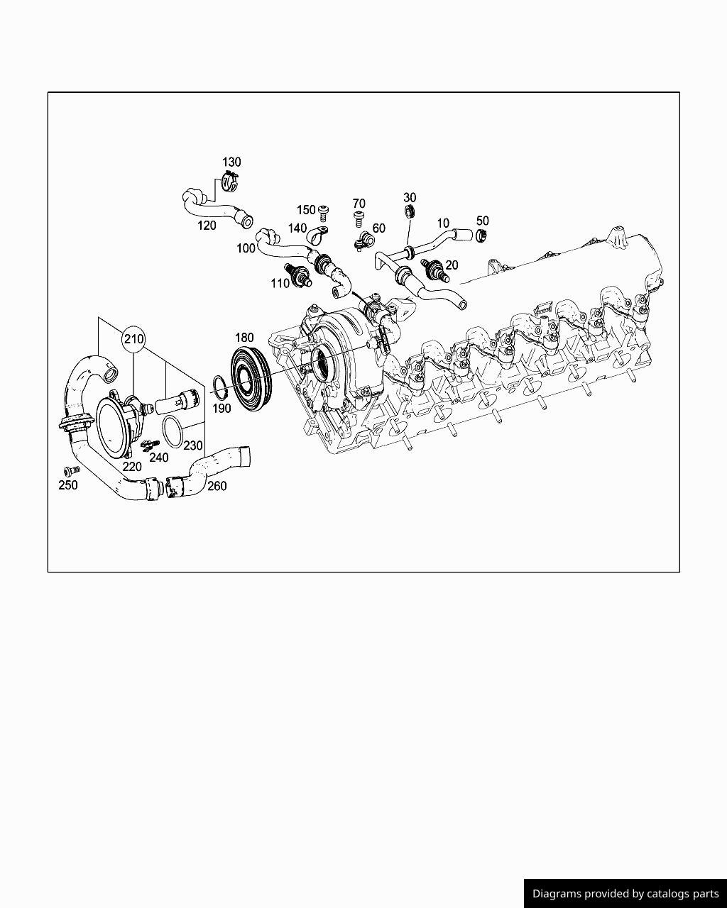 Mercedes Benz Vent Hose A2790102000 - LLLParts