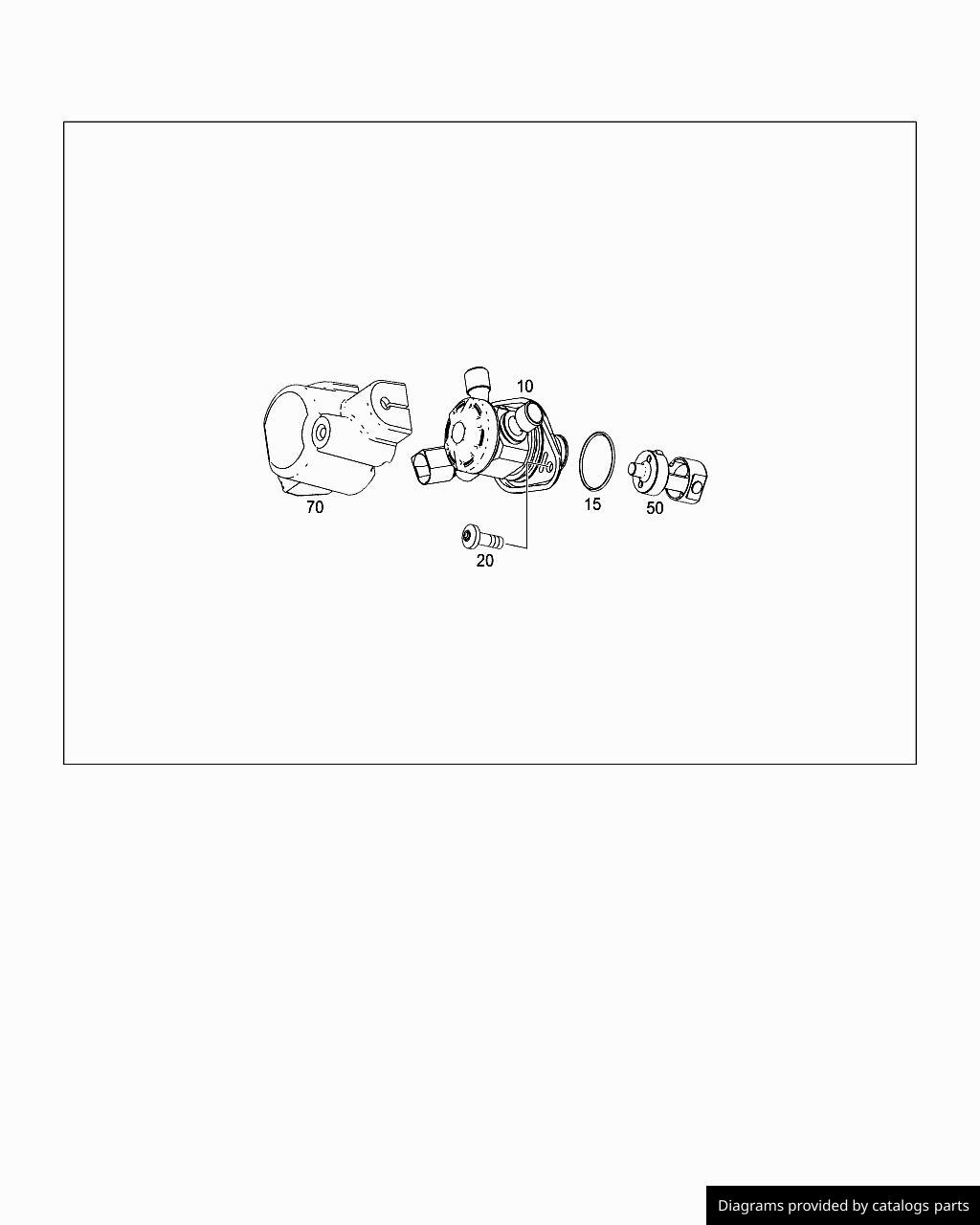 Mercedes Benz High-Pressure Pump A2820700001 - LLLParts