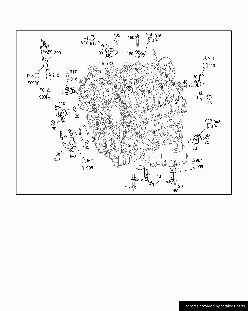 Mercedes Benz Solenoid A2720510177 - LLLParts