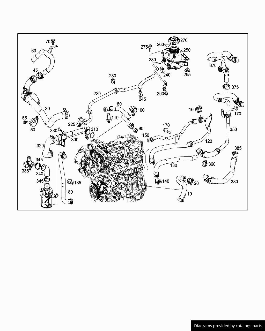 Mercedes Benz Feed Line A2742001100 - LLLParts