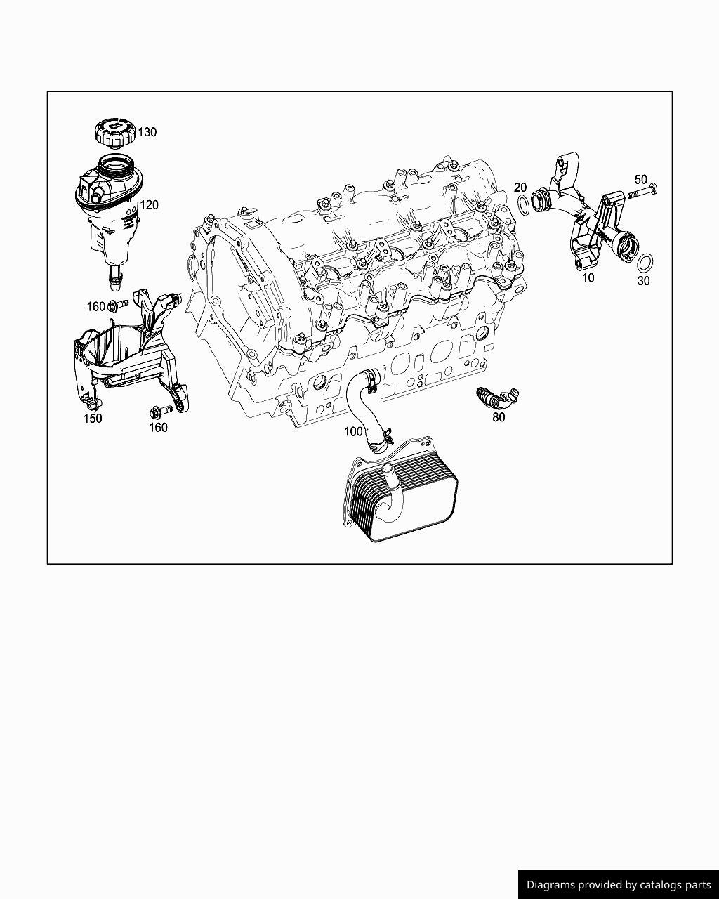 Mercedes Benz Expansion Reservoir A2762000000 - LLLParts