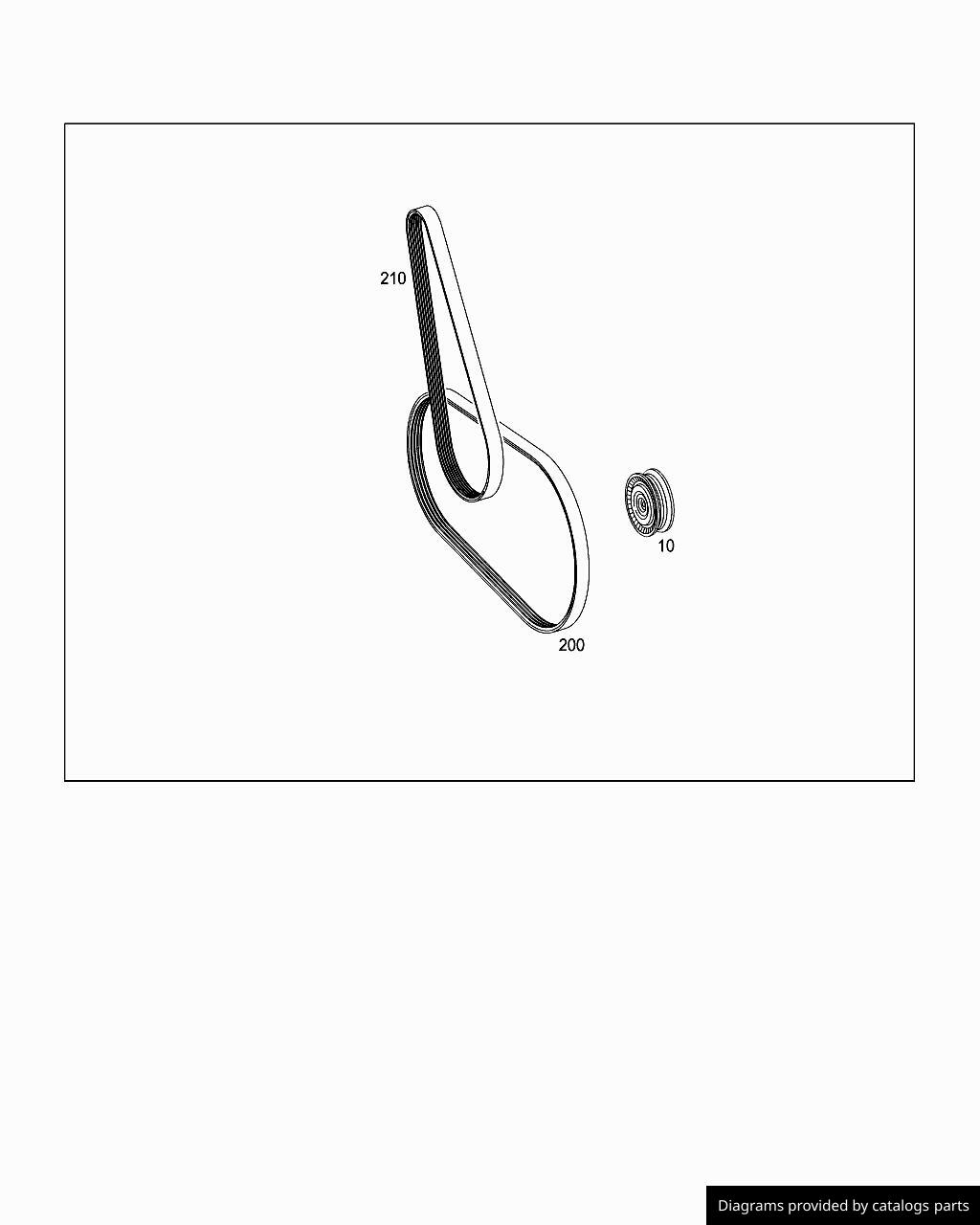 Mercedes Benz Guide Pulley A6512000970 - LLLParts