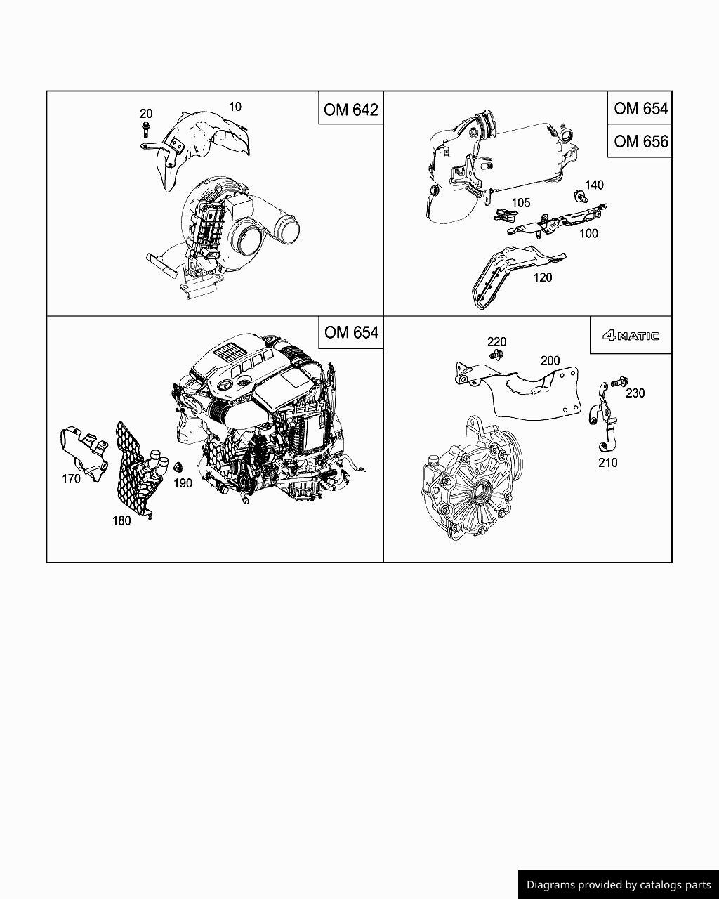 Mercedes Benz Shield A6541421000 - LLLParts