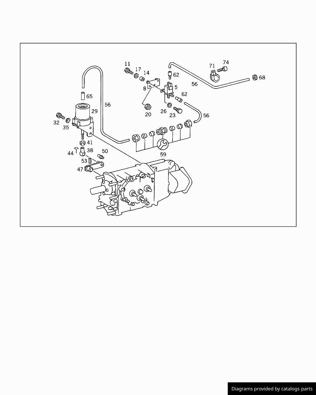 Mercedes Benz Hose A6689970382 - LLLParts