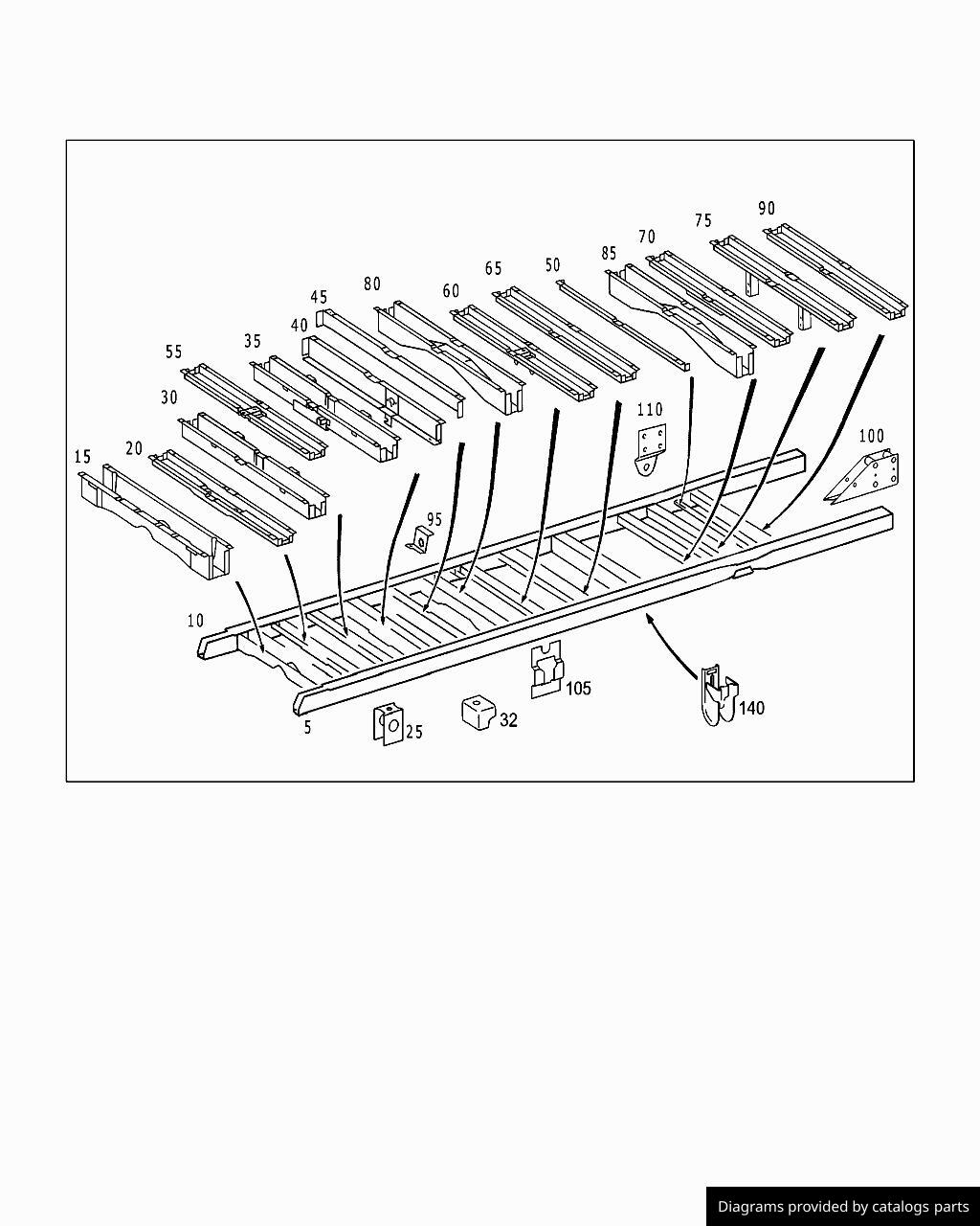 Mercedes Benz Bracket A9016302636 - LLLParts