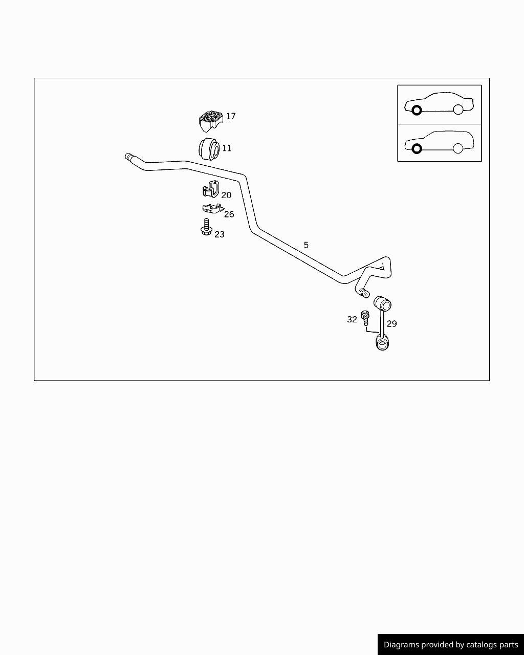 Mercedes Benz Rubber Bushing A2103231585 - LLLParts