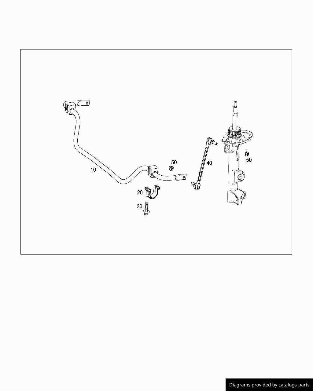 Mercedes Benz Torsion Bar Linkage A1723230217 - LLLParts