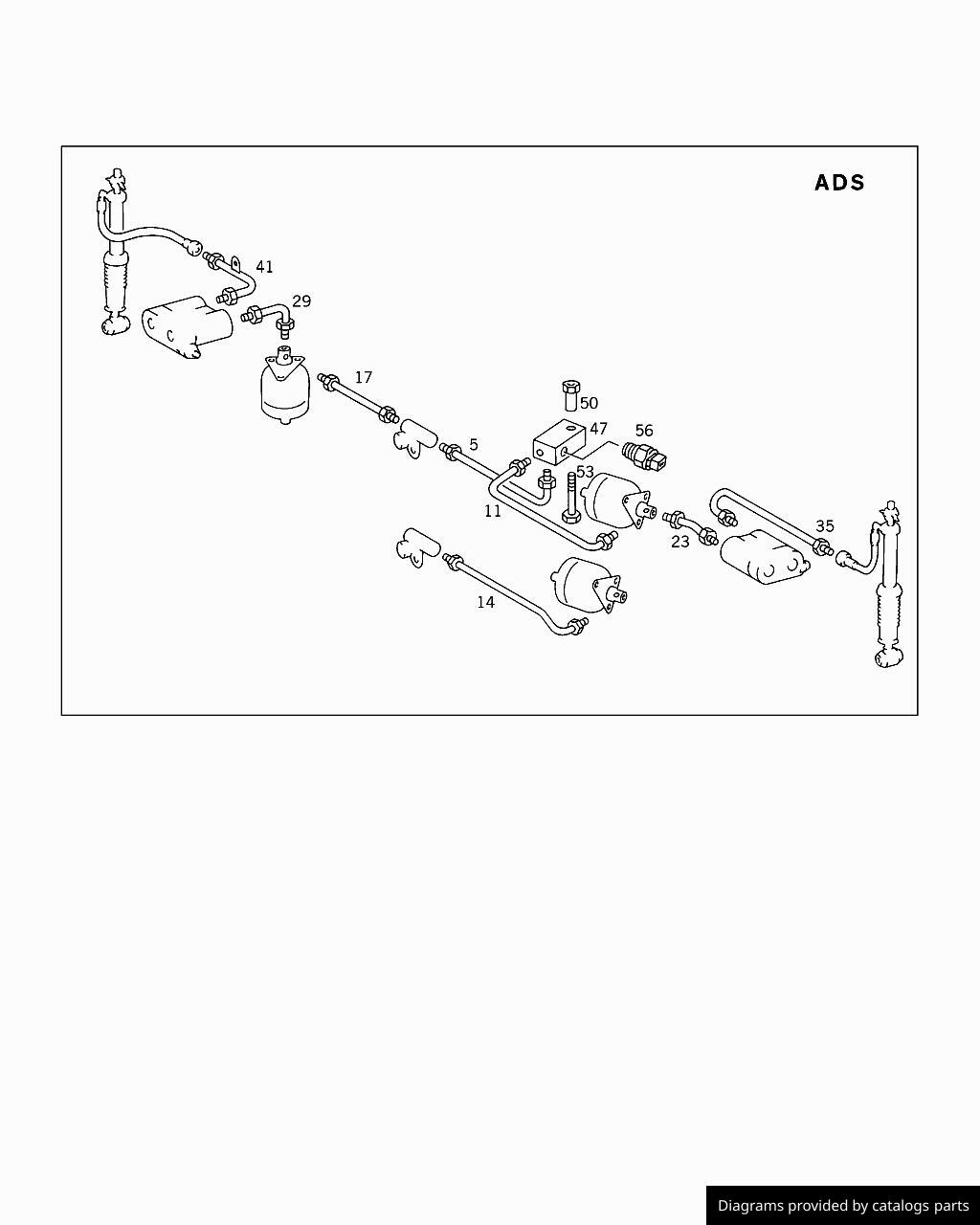 Mercedes Benz Line A1403201153 - LLLParts