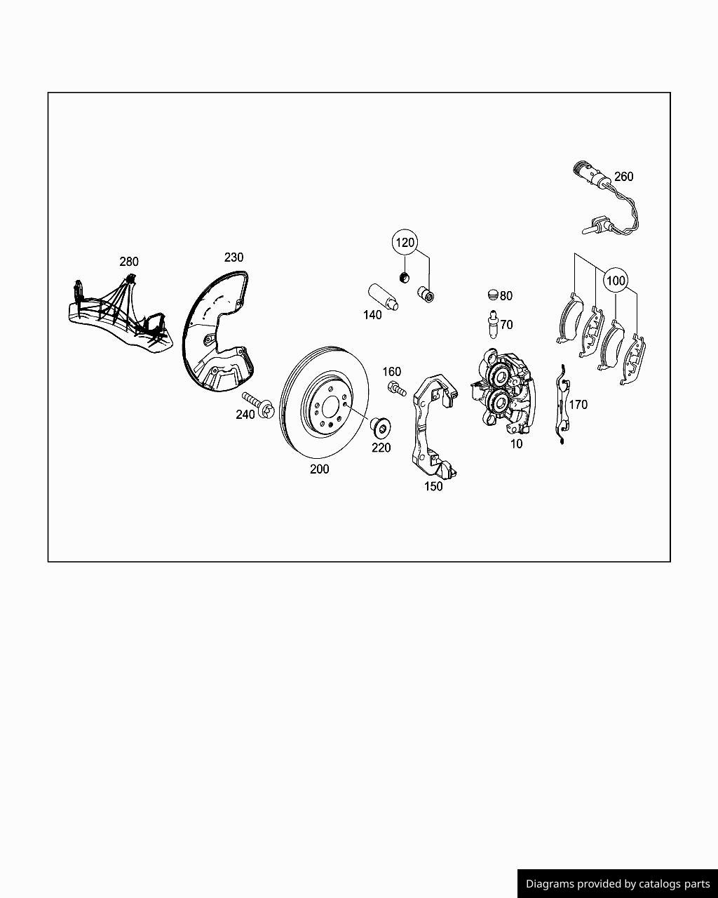 Mercedes Benz Retaining Spring A0004212000 - LLLParts