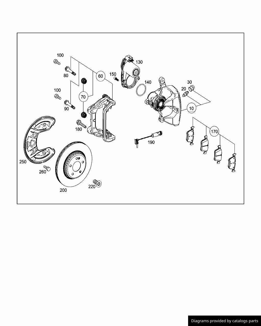 Mercedes Benz Bond Brake Disk A0004231712 - LLLParts
