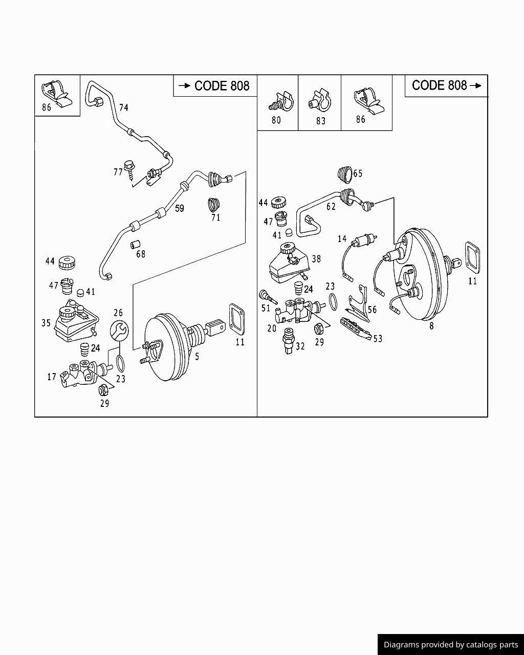 Mercedes Benz Line A2024306429 - LLLParts