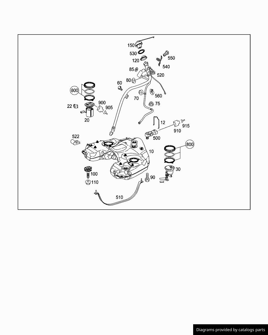 Mercedes Benz Retaining Clamp A0009953342 - LLLParts
