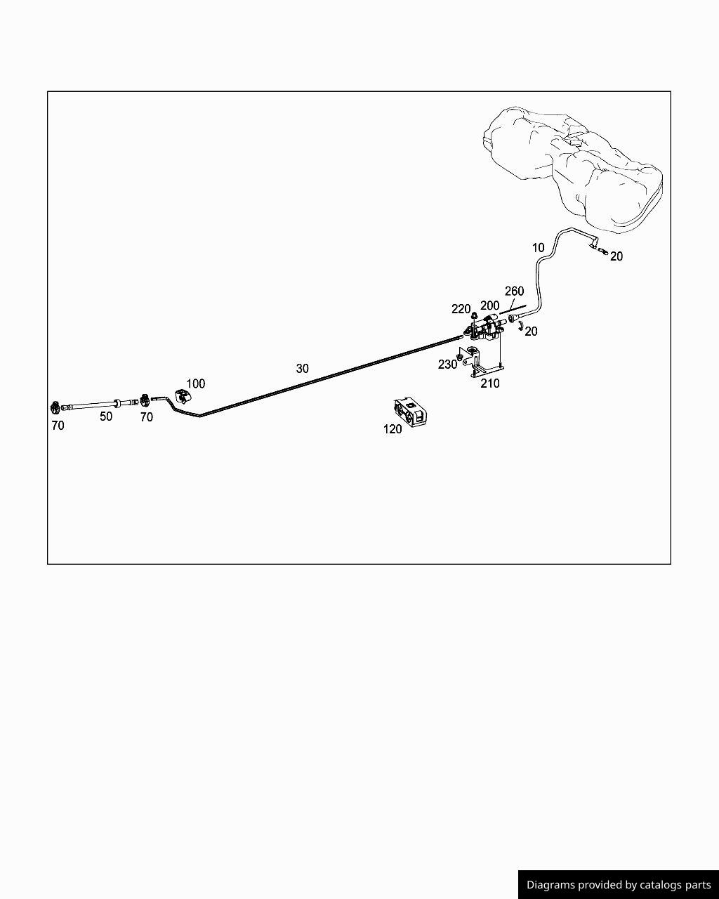 Mercedes Benz Electrical Wiring Harness A2044407750 - LLLParts