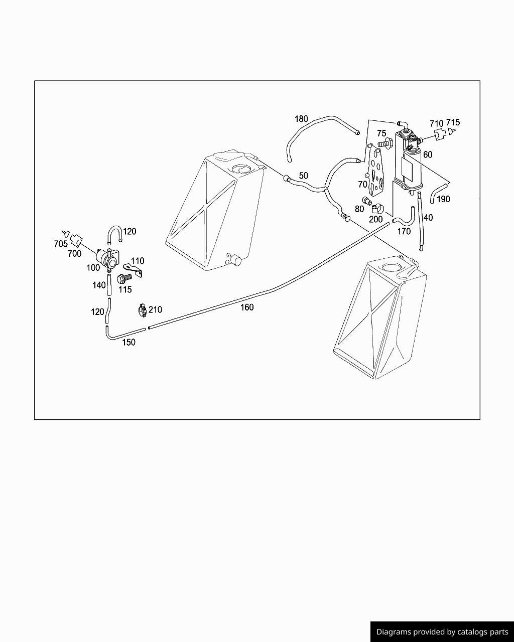 Mercedes Benz Hose A1994760975 - LLLParts
