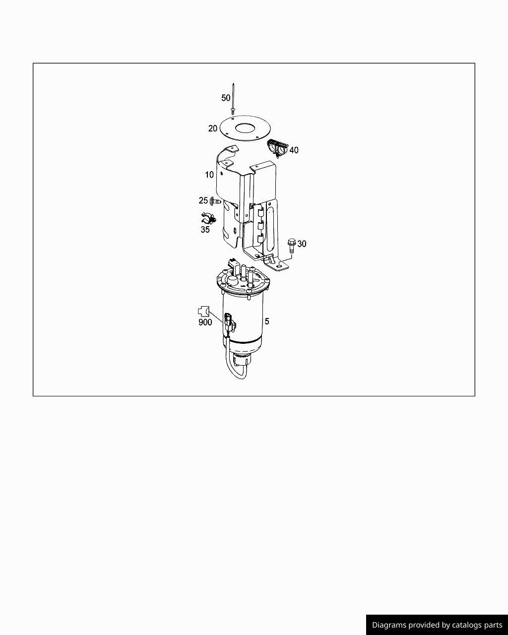 Mercedes Benz Fuel Filter A4474770000 - LLLParts