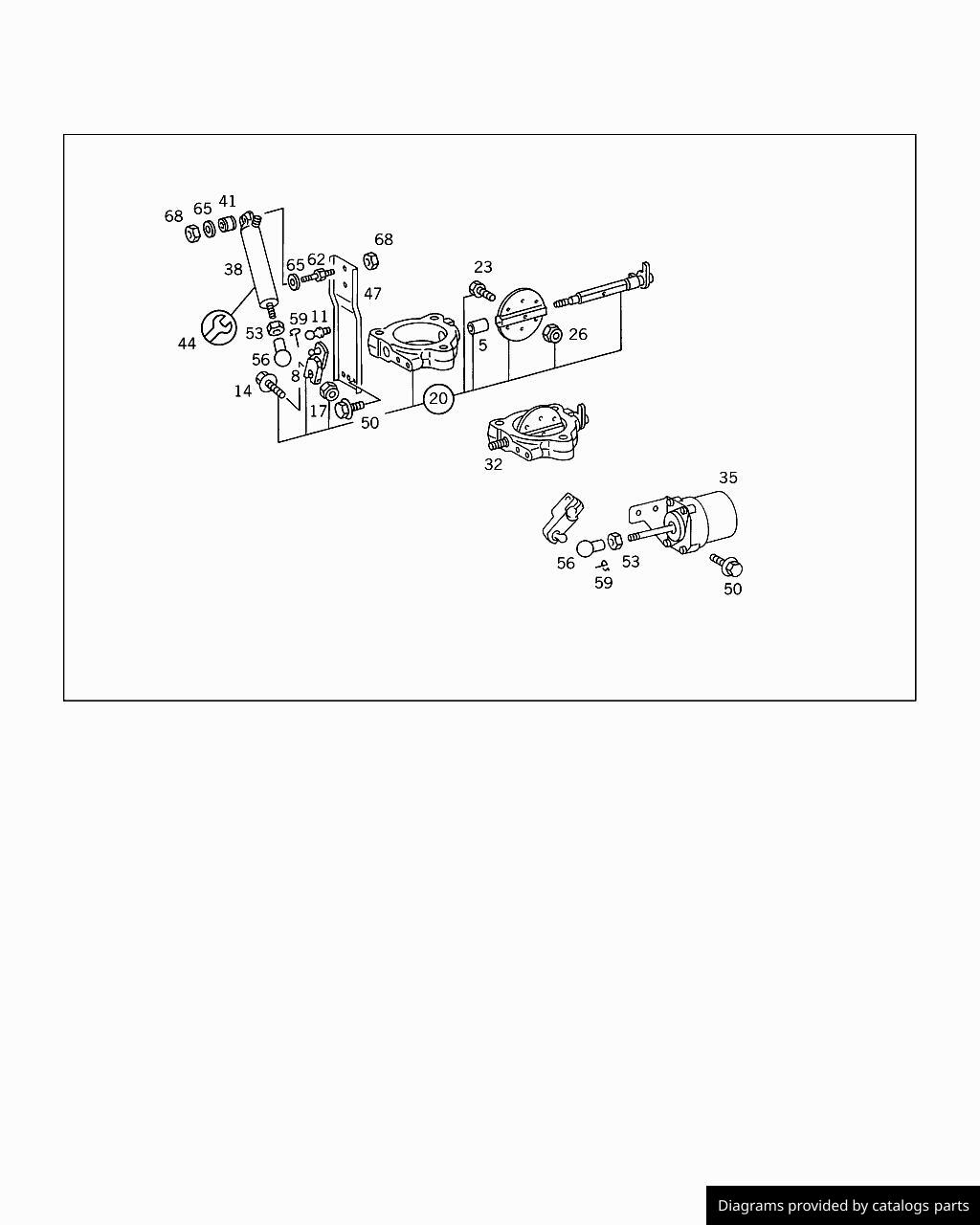 Mercedes Benz Power Cylinder A0001440718 - LLLParts