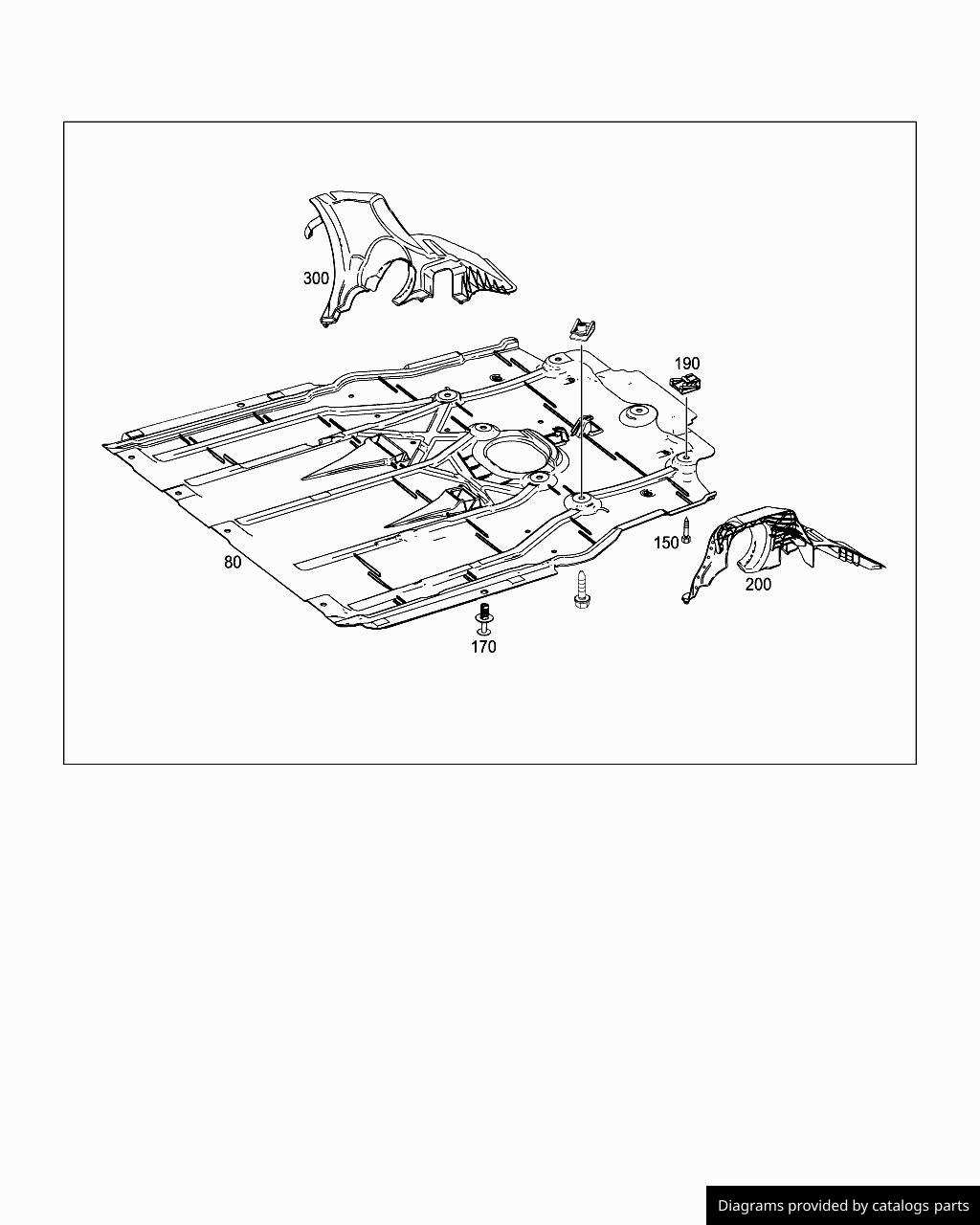Mercedes Benz Noise Encapsulation A2475240100 - LLLParts