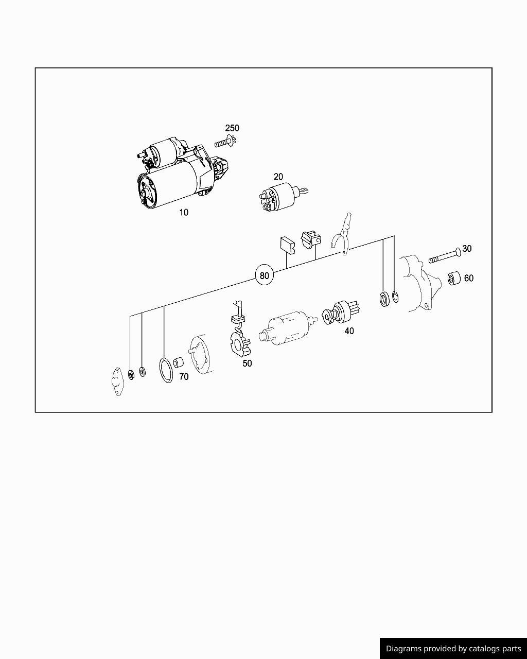 Mercedes Benz Engaging Relay A0021522810 - LLLParts