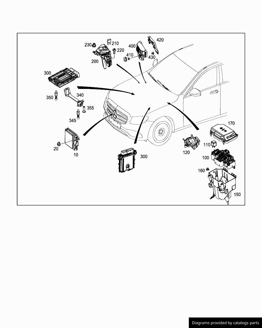 Mercedes Benz Control Unit, Complete A1779001001 - LLLParts