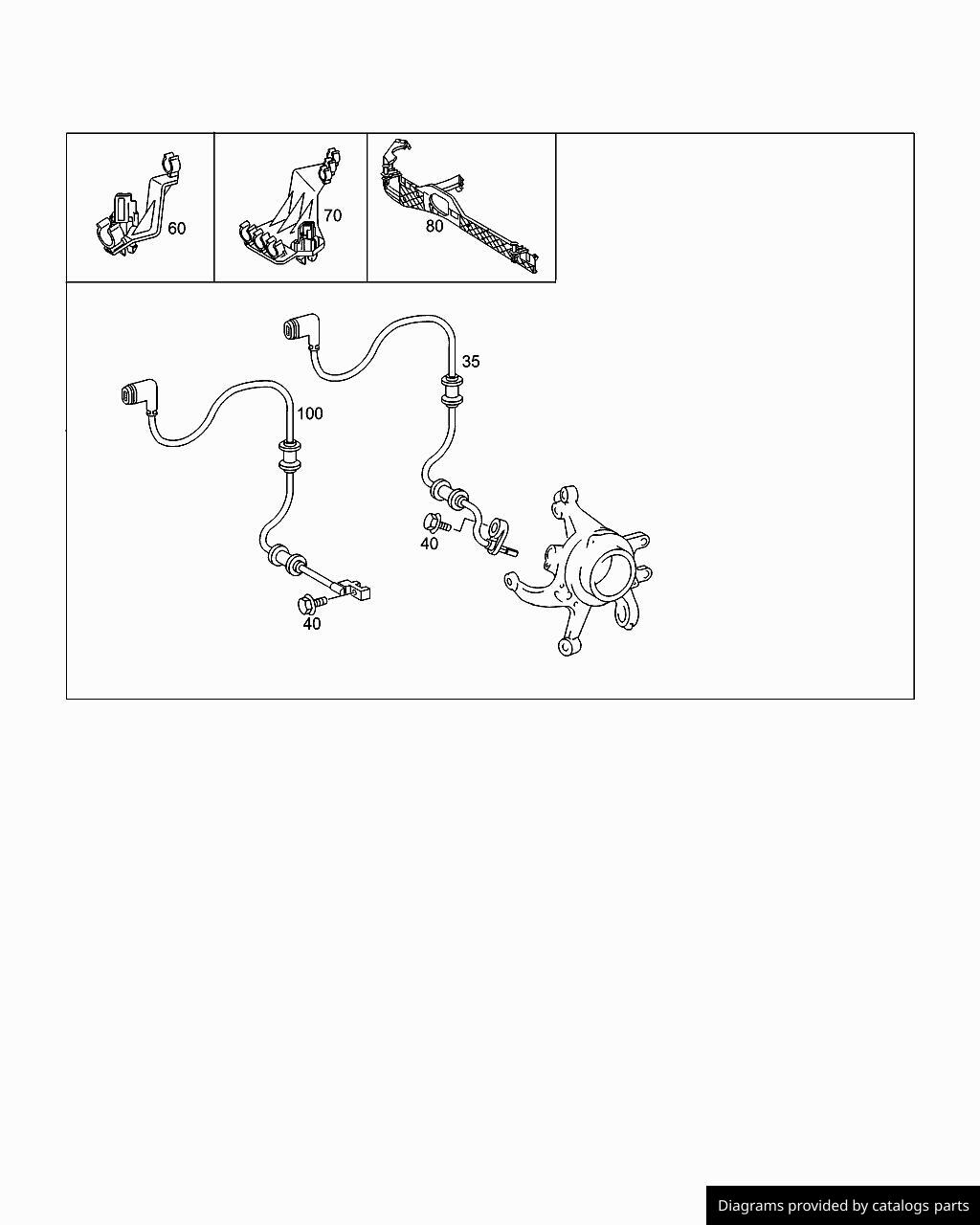 Mercedes Benz Rpm Sensor A2035401317 - LLLParts