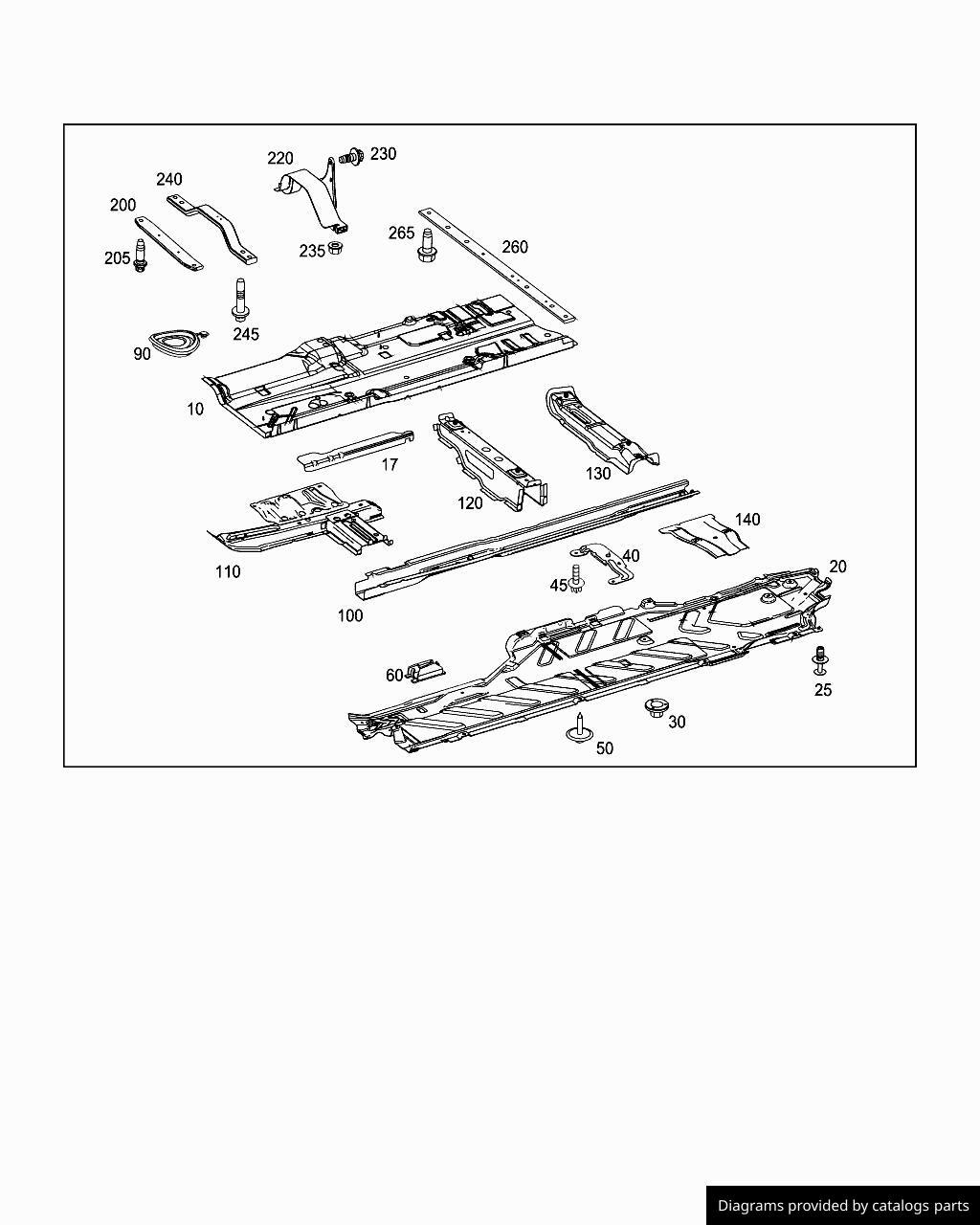 Mercedes Benz Reinforcement A2136101402 - LLLParts