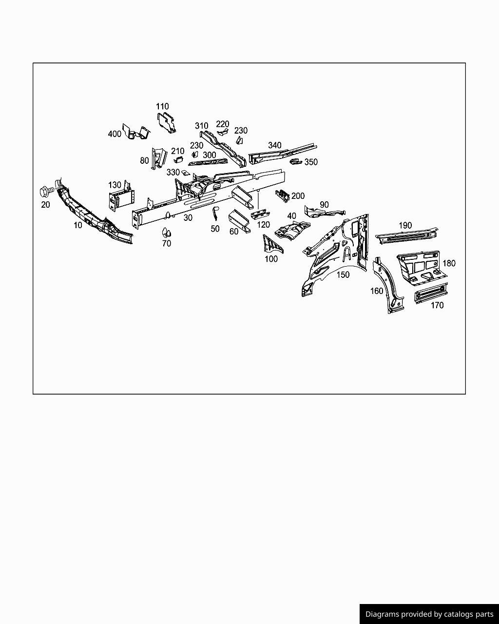 Mercedes Benz Console A9066100031 - LLLParts