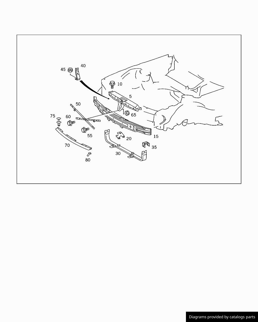 Mercedes Benz Strut A1296200485 - LLLParts