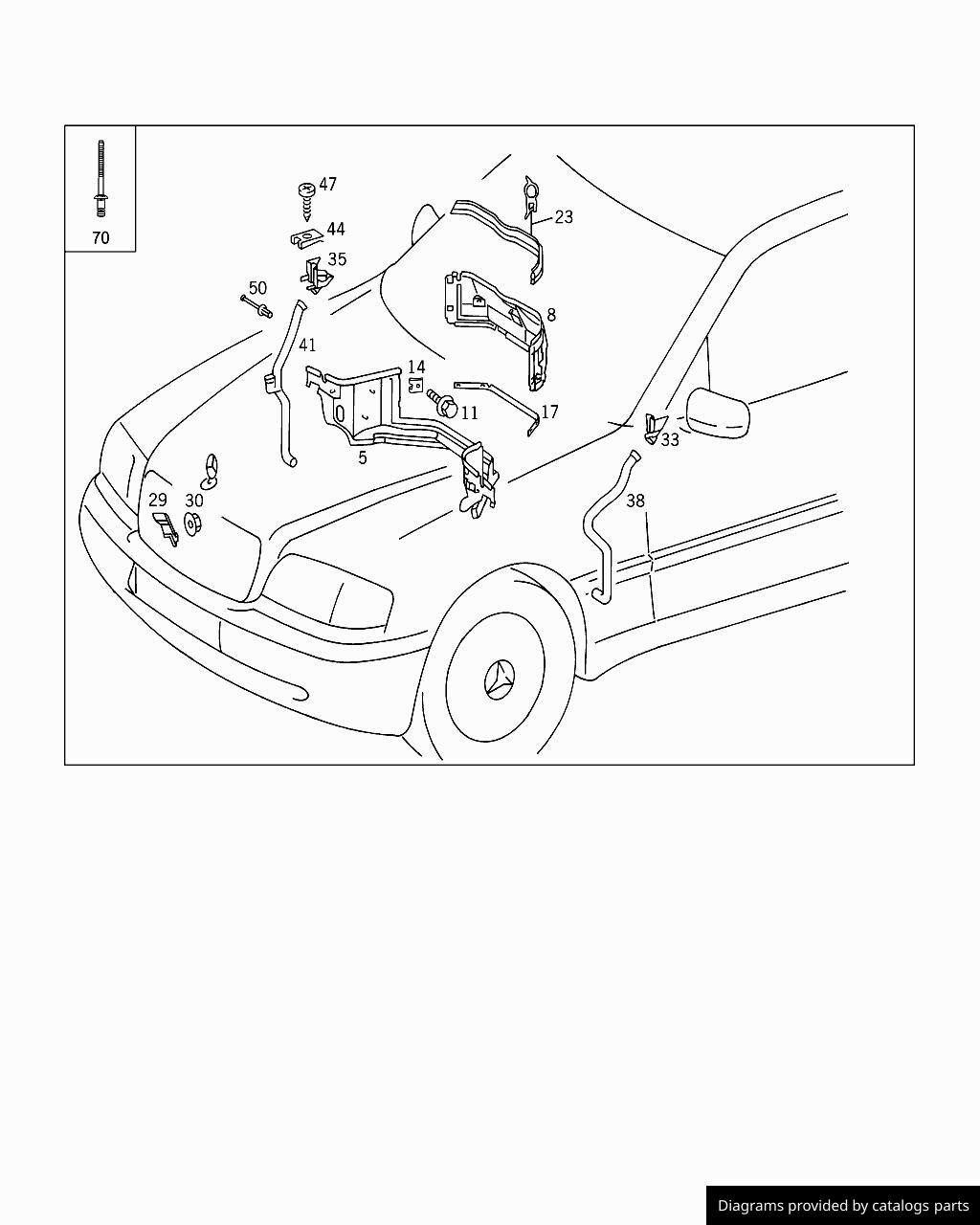Mercedes Benz Hose A2026280094 - LLLParts