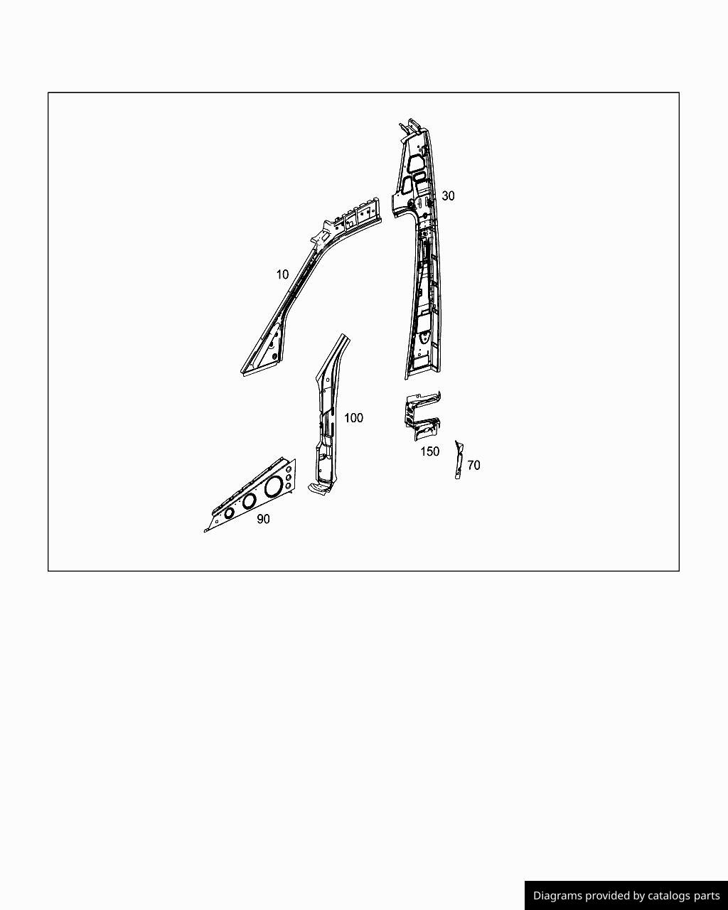 Mercedes Benz Reinforcement A9066305216 - LLLParts