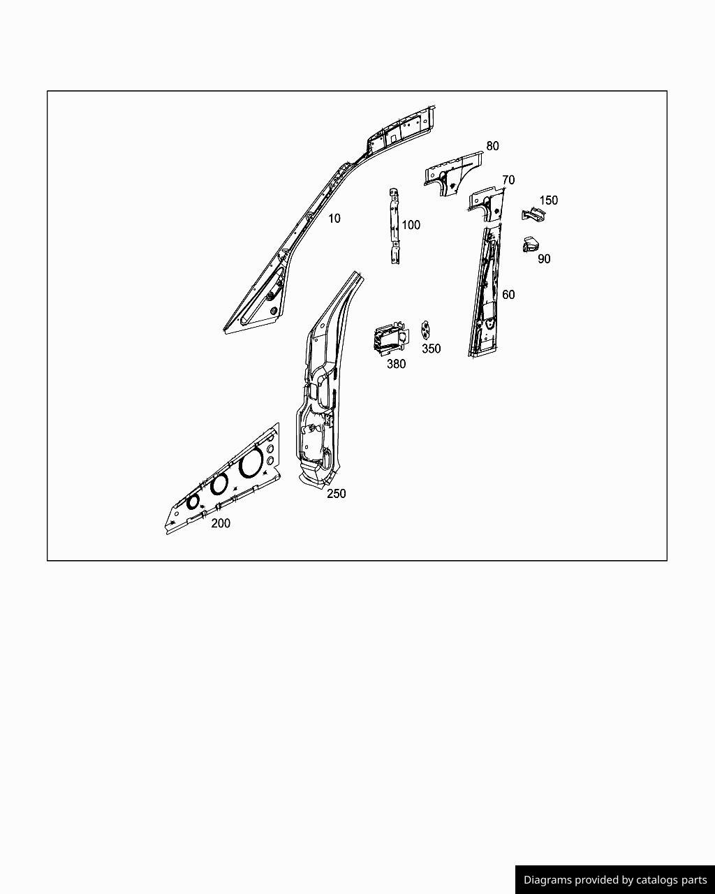Mercedes Benz Reinforcement A9066303700 - LLLParts