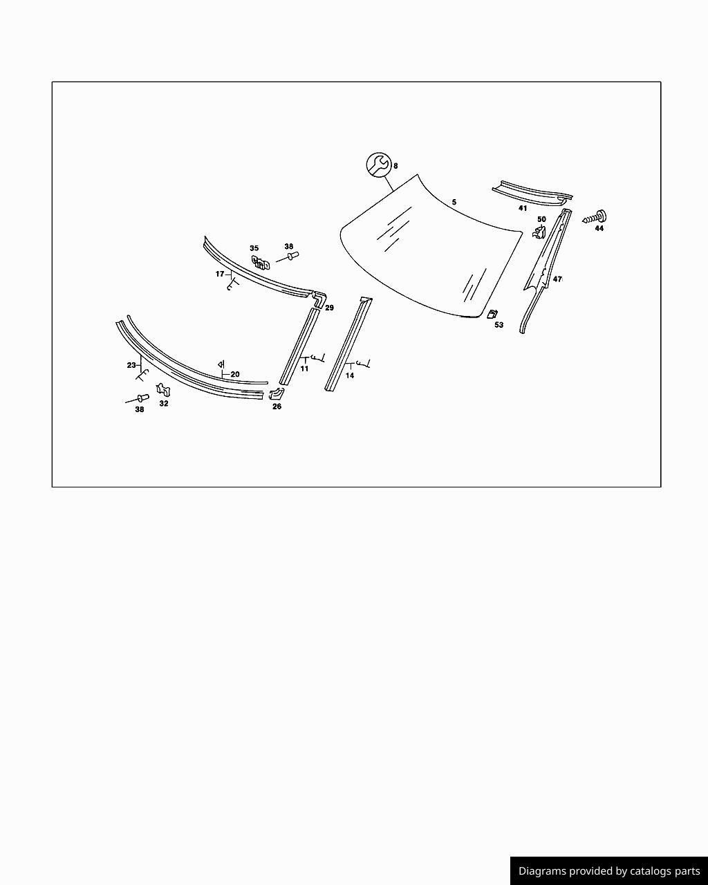 Mercedes Benz Rubber Pad A0009872960 - LLLParts